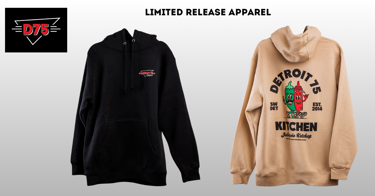 Detroit 75 Kitchen — Official Limited Release Apparel